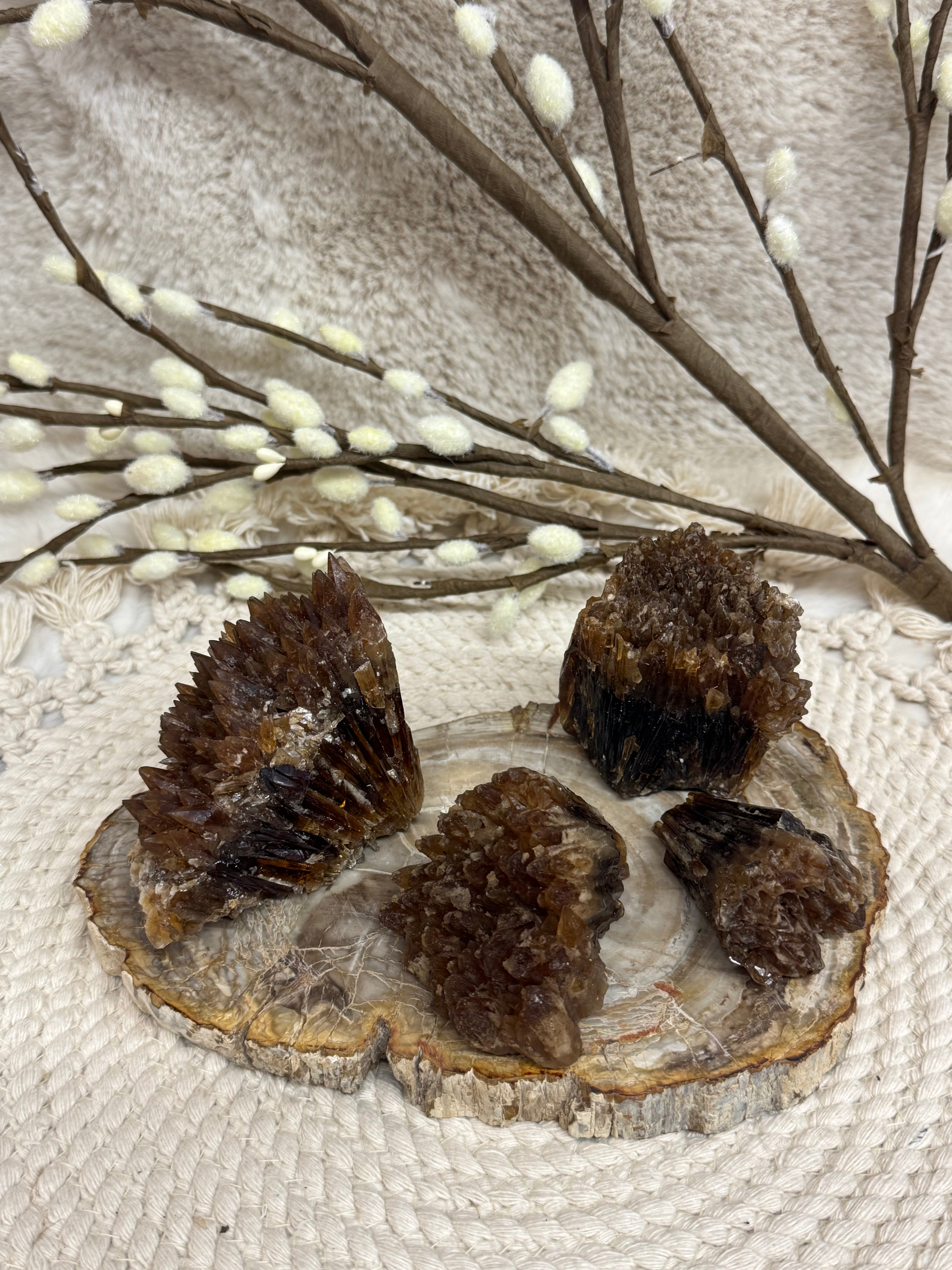 Raw Amber Calcite – Alaskan Mystic Wonders