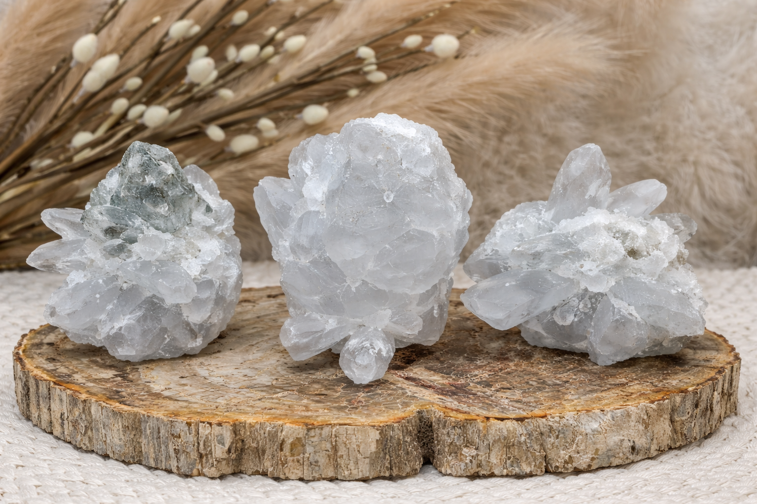 Clear Quartz Backbone Cluster – Alaskan Mystic Wonders