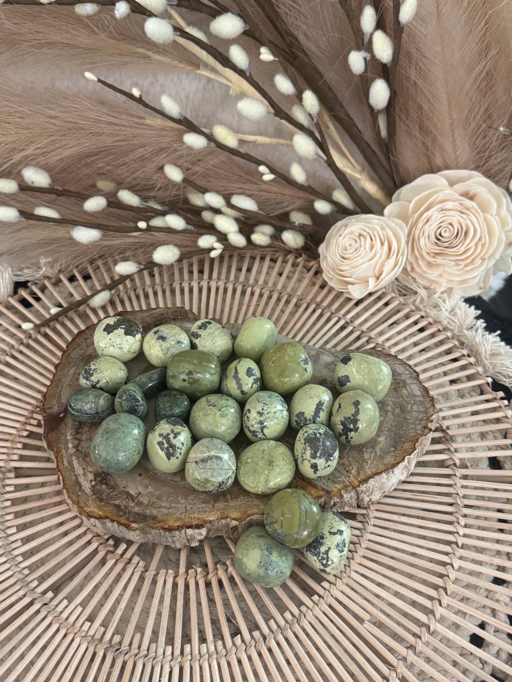 Serpentine - Tumbled – Alaskan Mystic Wonders