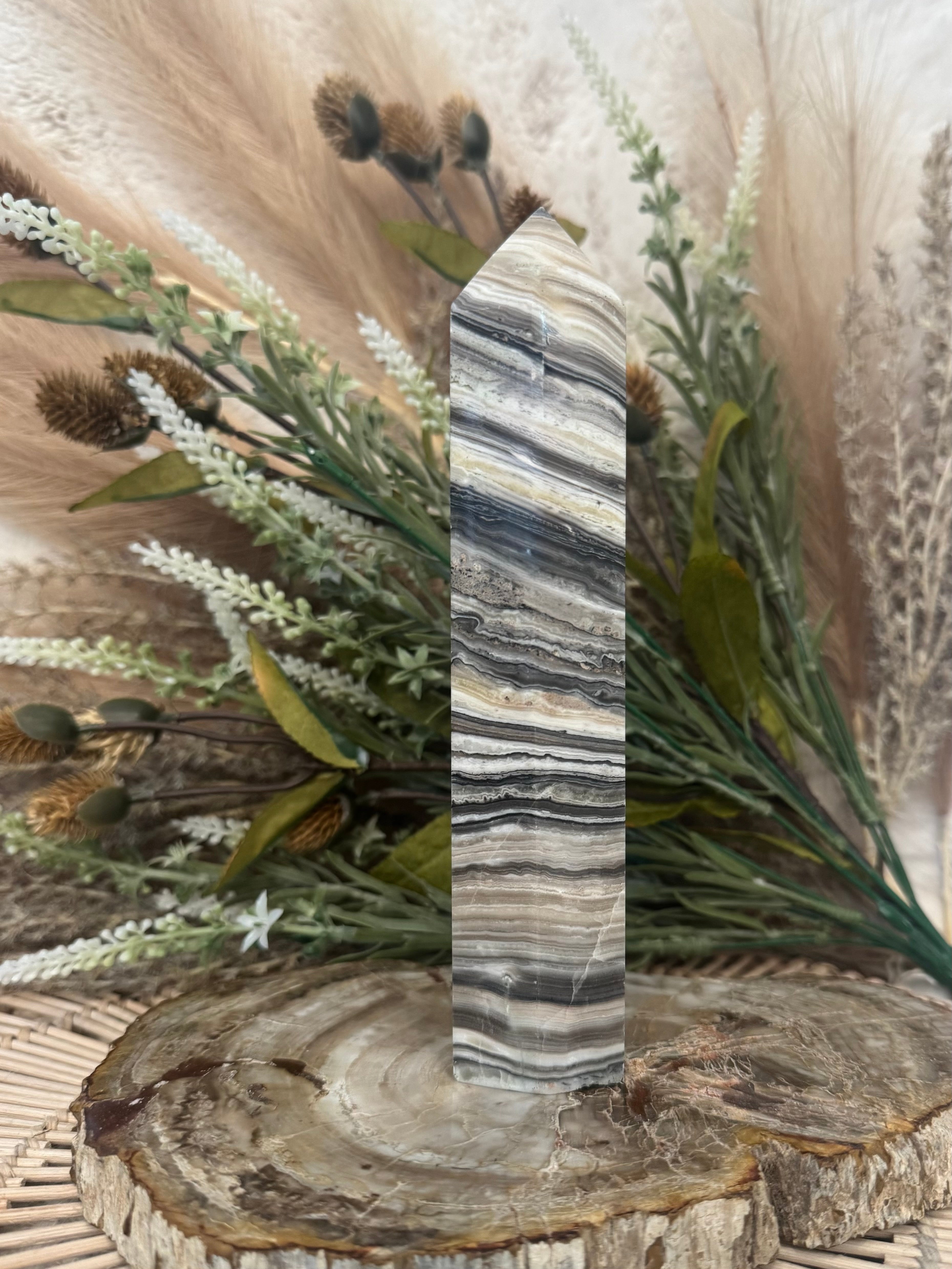 Zebra Calcite – Alaskan Mystic Wonders